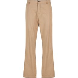Chinos Urban Classics "Urban Classics Basic Chino", Herren, Gr. 28, Normalgr&ouml;&szlig;en, unionbeige, 100% Baumwolle, unifarben, normal, Hosen