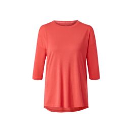 Tchibo - Funktionsshirt mit Mesh-Einsatz - Damen - Gr. XL - koralle