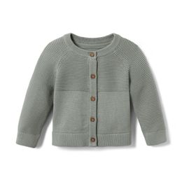 Tchibo - Strickjacke - Baby - Gr. 74/80 - olivgr&uuml;n