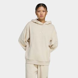 Kapuzensweatshirt adidas Sportswear "W ALL SZN FT HD", Damen, Gr. M, crli, Obermaterial: 100% Baumwolle, Sweatshirts