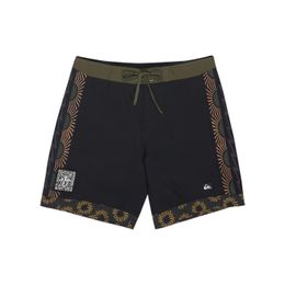 Boardshorts Quiksilver "Surfsilk Nomad 18", Herren, Gr. 30S, schwarz, Obermaterial: 88% Polyester, 12% Elasthan;, Hosen
