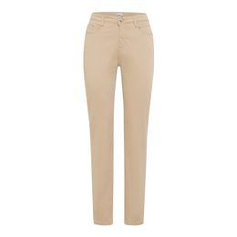 5-Pocket-Hose Brax "Style MARY", Damen, Gr. 40, Normalgr&ouml;&szlig;en, beige, Web, 78% Baumwolle, 18% Lyocell, 4% Elasthan, Hosen 5-Pocket-Hose
