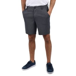 Chinoshorts Blend "BHPancho", Herren, Gr. XL, US-Gr&ouml;&szlig;en, blau (navy), 75% Polyester, 20% Viskose, 5% Elasthan, unifarben, regular fit kurz, Hosen Chinoshorts, Stilvolle Chino Shorts mit Eingrifftaschen
