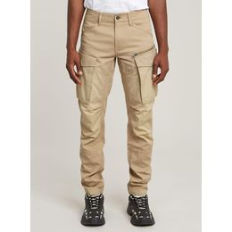 G-Star Raw Cargohose G-STAR "Rovic Zip 3D Tapered Pants", Damen, Gr. 28, L&auml;nge 32, lion, Obermaterial: 100% Baumwolle, Hosen Cargohose