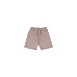 Stoffhose DROPSIZE "Dropsize RIB TAPE SHORTS", Herren, Gr. XL, US-Gr&ouml;&szlig;en, simply taupe, 100% Baumwolle, unifarben, normal, Hosen Stoffhose