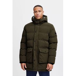 Steppmantel Blend "BHUkendt", Herren, Gr. L, deep forest, 85% Polyester, 15% Polyamid, unifarben, regular fit Po-bedeckend, M&auml;ntel Steppmantel, W&auml;rmender Basic Steppmantel