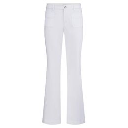 Peter Hahn - Bootcut Fit-Jeans, weiss, Gr. 21 - Baumwolle
