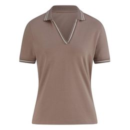 Peter Hahn - Polo-Shirt, beige, Gr. 46 / L - Baumwolle