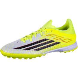 Adidas F50 LEAGUE TF Fu&szlig;ballschuhe Herren - Gr&ouml;&szlig;e 44 2/3 - gelb