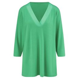 Emilia Lay - V-Shirt, gr&uuml;n, Gr. 40 / M
