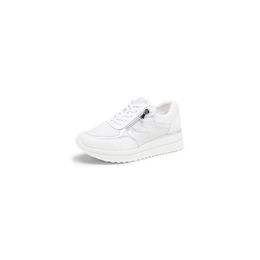 Peter Hahn Waldl&auml;ufer - Plateau-Sneaker Luana-Soft, weiss, Gr. 39 - Leder