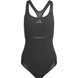 Adidas LANELUX MESH ST Schwimmanzug Damen - Gr&ouml;&szlig;e 38 - schwarz