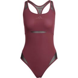 Adidas LANELUX MESH ST Schwimmanzug Damen - Gr&ouml;&szlig;e 44 - rot