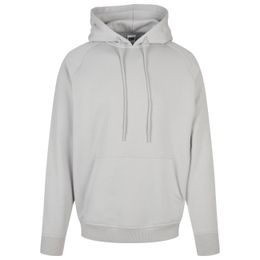 Sweatshirt Urban Classics "Urban Classics Herren Blank Hoody", Herren, Gr. L, lightasphalt, 65% Baumwolle, 35% Polyester, unifarben, Sweatshirts Sweatshirt