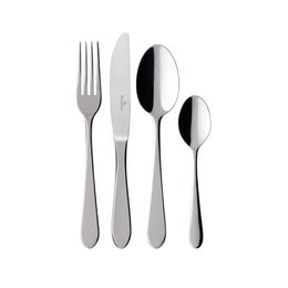 Villeroy & Boch Besteck-Set VILLEROY & BOCH "Tafelbesteck Oscar 30er Set silber", silber, Essbesteck-Sets, Besteck-Set
