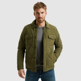 PME-Legend Outdoorjacke PME LEGEND, Herren, Gr. XL, gr&uuml;n (winter moss), Web, Obermaterial: 100% Nylon, Strukturmuster, regular fit taillenbedeckt, Manschette, Jacken Outdoorjacke, mit Strukturmuster
