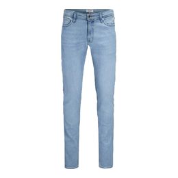Jack & Jones Slim-fit-Jeans JACK & JONES "JJIGLENN JJFELIX AM 446 NOOS", Herren, Gr. 31, L&auml;nge 34, blau denim, Denim/Jeans, Obermaterial: 99% Baumwolle, 1% Elasthan, unifarben, slim fit, Jeans Slim-fit-Jeans, mit schmaler Beinform