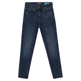 5-Pocket-Jeans Cars Jeans "Jeans Scott", Jungen, Gr. 10 (140), N-Gr, blau (schwarz used), Denim/Jeans, Obermaterial: 99% Baumwolle, 1% Elasthan, Abriebeffekte, loose fit normal, Jeans 5-Pocket-Jeans
