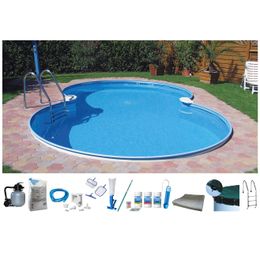 Achtformpool MY POOL BWT "SYDNEY 3", wei&szlig;, B:300cm H:120cm L:470cm, Schwimmbecken, Achtformpool, in verschiedenen Gr&ouml;&szlig;en erh&auml;ltlich