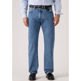 Levi's 5-Pocket-Jeans LEVI'S "501 RELAXED", Herren, Gr. 29, L&auml;nge 32, free day, Denim/Jeans, Obermaterial: 100% Baumwolle, unifarben, relaxed fit lang, Jeans 5-Pocket-Jeans