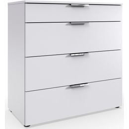 Schubkastenkommode wimex "Level by fresh to go", wei&szlig;, B:81cm H:84cm T:41cm, Holzwerkstoff, Sideboards, Schubkastenkommode, 4 Schubladen mit soft-close Funktion, 81cm breit, 84cm hoch