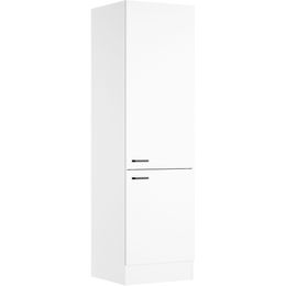 Hochschrank Optifit "OPTImulti", wei&szlig;, wei&szlig;, B:60cm H:210cm T:57,1cm, Holzwerkstoff, Schr&auml;nke, Hochschrank, Breite 60 cm, H&ouml;he 210 cm, Tiefe 57,1 cm, mit 2 T&uuml;ren, 3 Einlegeb&ouml;den