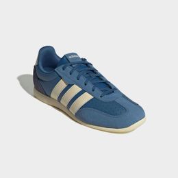 Sneaker adidas Sportswear "BARREDA LO", Herren, Gr. 42,5, dusky petrol, warm vanilla, dusky ink, Leder, Synthetik, Schuhe Sneaker