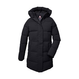 G.I.G.A. by Killtec Steppmantel "GW 1 WMN QLTD PRK", Damen, Gr. 36, schwarz, Obermaterial: 100% Polyester;Futter: 100% Polyester;F&uuml;llung: 100% Polyester, G.I.G.A. DX BY KILLTEC, M&auml;ntel Steppmantel, Winddichter, wasserabweisender Damenparka mit verstellbarer Kapuze