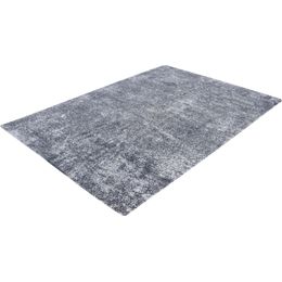 Teppich Kayoom "Etna 110", blau (hellblau), B:80cm H:10mm L:150cm, Polyester, Teppiche, Teppich, Maschinell getufteter Teppich, hervorragende Qualit&auml;t, aktuelle Farben
