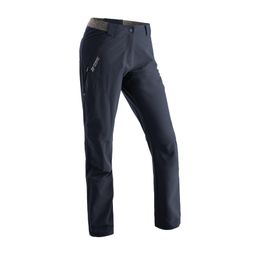 Funktionshose Maier Sports "Norit 2.0 W", Damen, Gr. 48, Normalgr&ouml;&szlig;en, blau (dunkelblau), 73% Polyamid, 17% Polyester, 10% Elasthan, Hosen Funktionshose, Technische Outdoorhose aus leichtem Funktionsmaterial