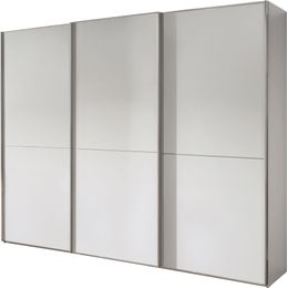 Schwebet&uuml;renschrank Wiemann "Phoenix, Made in Germany, modernes Design, Highlight, Blickfang", wei&szlig;, dekor, B:279cm H:217cm T:67cm, Schr&auml;nke, Schwebet&uuml;renschrank, maximaler Staurraum, inkl.Einlegeb&ouml;den, W&auml;scheb&ouml;den u. D&auml;mpfer