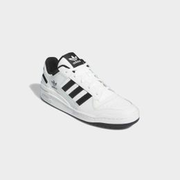 Sneaker adidas originals "FORUM LOW CL", Herren, Gr. 45, schwarz-wei&szlig; (core wei&szlig;, core schwarz, core wei&szlig;), Baumwolle, Schuhe Sneaker