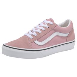 Sneaker Vans "JN Old Skool", M&auml;dchen, Gr. 34,5, rosa, Leder, Textil, Schuhe Sneaker, f&uuml;r Kinder und Jugendliche
