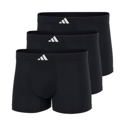 Trunk adidas Sportswear "Active Micro Tech", Herren, Gr. M, 000, schwarz, Single Jersey, Obermaterial: 93% Polyester, 7% Elasthan, k&ouml;rpernah, Unterhosen Trunk, ohne Eingriff, weiche N&auml;hte, elastisch, Microfaser, Single Jersey