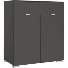 Kommode STAUD "Includo, Made in Germany", vulkan, B:80cm H:96cm T:40cm, Sideboards, Kommode