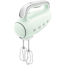 Smeg Handmixer "HMF01PGEU Pastellgr&uuml;n", gr&uuml;n (pastellgr&uuml;n), B:21,9cm H:37,8cm T:22,1cm, Mixer, Handmixer