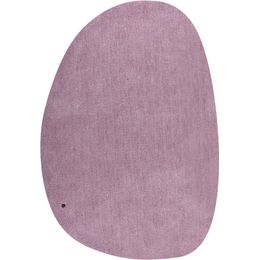 Hochflor-Teppich Tom Tailor HOME "Shaggy Teppich Cozy", rosa, B:135cm H:25mm L:200cm, Polyester, Teppiche, Hochflor-Teppich, Uni Farben, auch in Pastell Farben, weich & kuschelig, organische Form