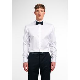 Langarmhemd Eterna "SLIM FIT", Herren, Gr. 39, Normalgr&ouml;&szlig;en, wei&szlig;, Twill, 100% cotton, schmal, Umschlagmanschette, Hemden Langarmhemd, NON IRON (b&uuml;gelfrei)