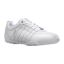 Sneaker K-Swiss "ARVEE 1.5", Herren, Gr. 41, whit, wt, gryvlt, split, Leder, Schuhe Sneaker