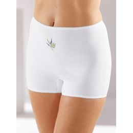 w&auml;schepur Panty W&Auml;SCHEPUR, Damen, Gr. 46, 4 Stk., wei&szlig;, 95% Baumwolle, 5% Elasthan, Unterhosen Panty