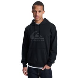 Kapuzensweatshirt Quiksilver "Comp Logo", Herren, Gr. L, schwarz, Obermaterial: 60% Walkfrottier, 40% Microfaser;, Sweatshirts Kapuzensweatshirt