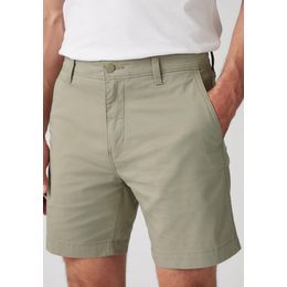 Levi's Chinoshorts LEVI'S "XX CHINO SHORT II", Herren, Gr. 28, N-Gr, tidal foam, Web, Obermaterial: 70% Baumwolle, 28% Leinen, 2% Elasthan, normal knieumspielend, Hosen Chinoshorts, Sommerhose mit Logobadge