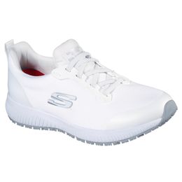 Berufsschuh Skechers "SQUAD SR" Gr. 41, wei&szlig;, 41, Synthetik, Textil, Schuhe, Berufsschuh, Sneaker f&uuml;r Gastronomie & Pflege mit gepolstertem Schaftrand