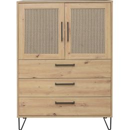 M&auml;usbacher Kommode M&Auml;USBACHER, braun (asteiche), B:101cm H:128cm T:45cm, Sideboards, Kommode