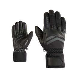 Skihandschuhe Ziener "GUDWIG-Z WS PR glove man", Herren, Gr. 7.5, schwarz, Materialmix, Handschuhe Skihandschuhe
