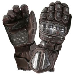 Motorradhandschuhe Roleff "RO 67" Gr. XXXL, schwarz, Handschuhe, 3XL, Obermaterial: 90% Rindsleder, 10% Nylon. Innenfutter: 100% Polyester, Motorradhandschuhe, winddicht, wasserdicht