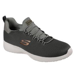 Slip-On Sneaker Skechers "DYNAMIGHT", Herren, Gr. 40, oliv, Textil, Schuhe Slip-On Sneaker, Slipper, Sneaker mit Memory Foam