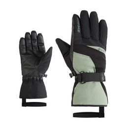 Skihandschuhe Ziener "GALERIUS-Z GTX glove man", Herren, Gr. 9.5, gr&uuml;n mud, Obermaterial: 100% Polyester; Innenseite: 100% Polyester; Futter: 100% Polyester; Wattierung: 100% Polyester, Handschuhe Skihandschuhe