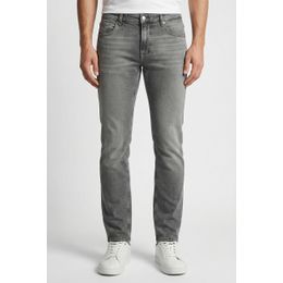 Regular-fit-Jeans Tommy Jeans "SCANTON SLIM BI0177", Herren, Gr. 32, L&auml;nge 36, denim grau, Denim/Jeans, Obermaterial: 99% Baumwolle, 1% Elasthan, slim fit lang, Jeans Regular-fit-Jeans, Mit G&uuml;rtelschlaufen