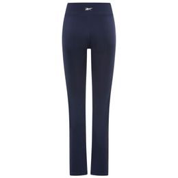 Trainingstights Reebok "CORE HIGH RISE BOOTCUT PANT", Damen, Gr. M, N-Gr, vector navy, Obermaterial: 91% Polyester, 9% Elasthan, Hosen Trainingstights